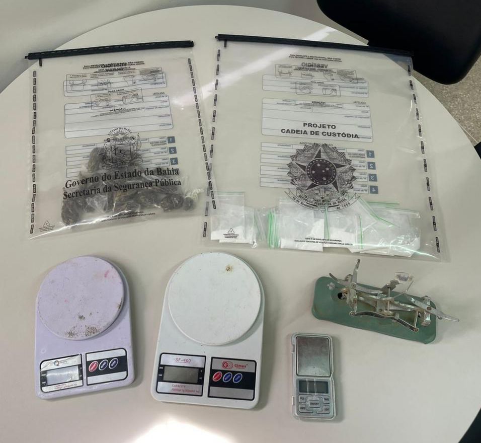 Homem é preso em flagrante suspeito por tráfico de drogas em Maracás ...
